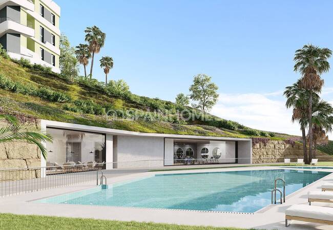 Sea View Golf Front Apartments in a Demanded Area in Mijas