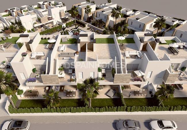 Chic Design Apartments Close to the Golf Course in Algorfa