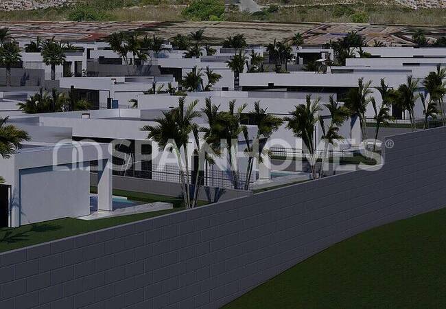 Algorfa Castillo de Montemar'da Havuzlu Müstakil Villalar