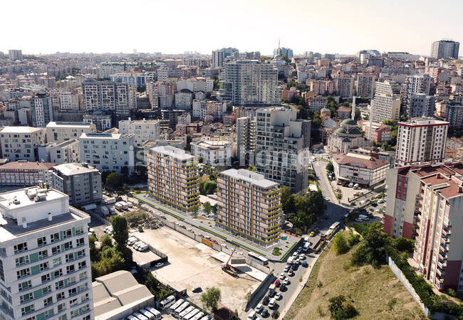 Commercial Property on the Main Street in Istanbul Kagithane