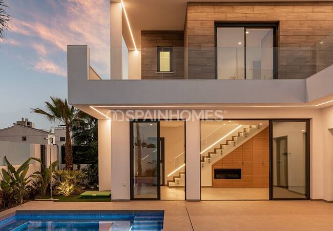 Moderna villor med 3 sovrum och privata pooler i San Pedro