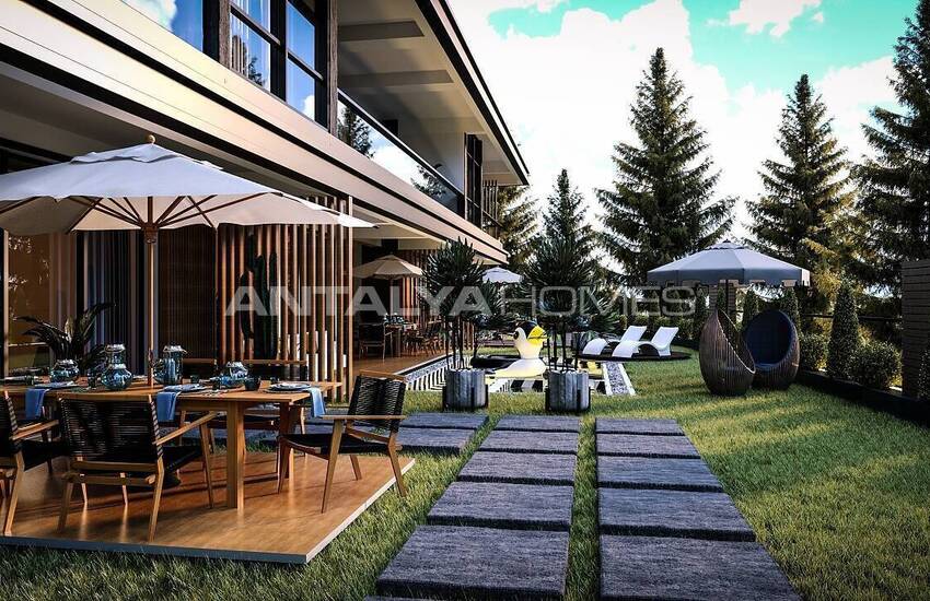 Villor med Stilfull och Elegant Design i Alanya Turkiet