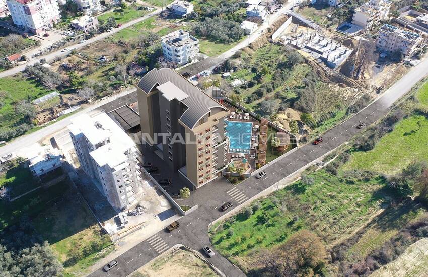 Alanya Woningen met Luxe Design in Centrum van Avsallar