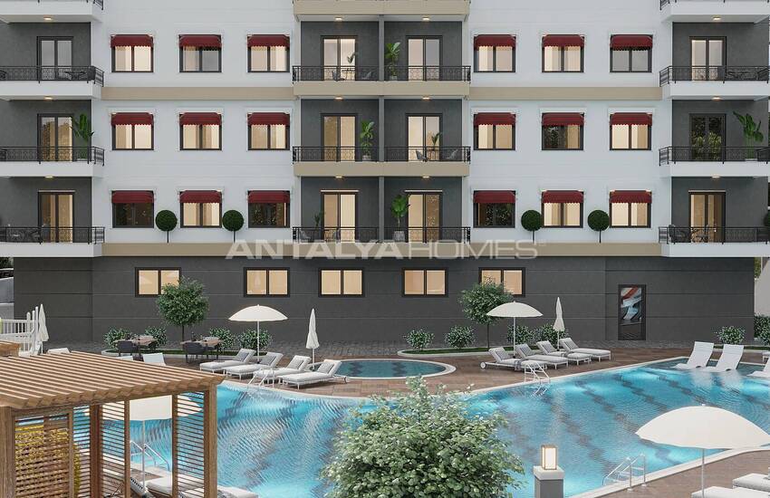 Alanya Woningen met Luxe Design in Centrum van Avsallar