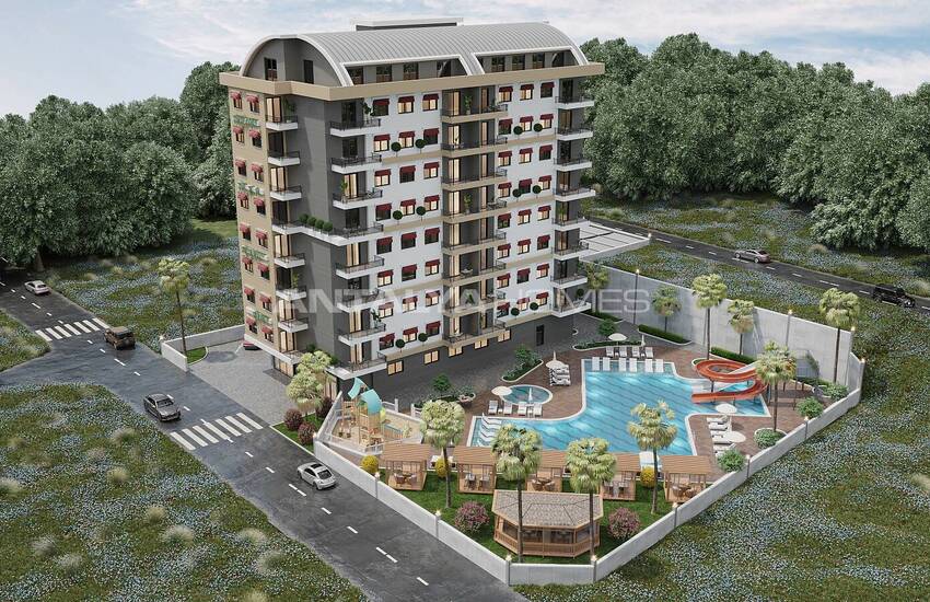 Alanya Woningen met Luxe Design in Centrum van Avsallar