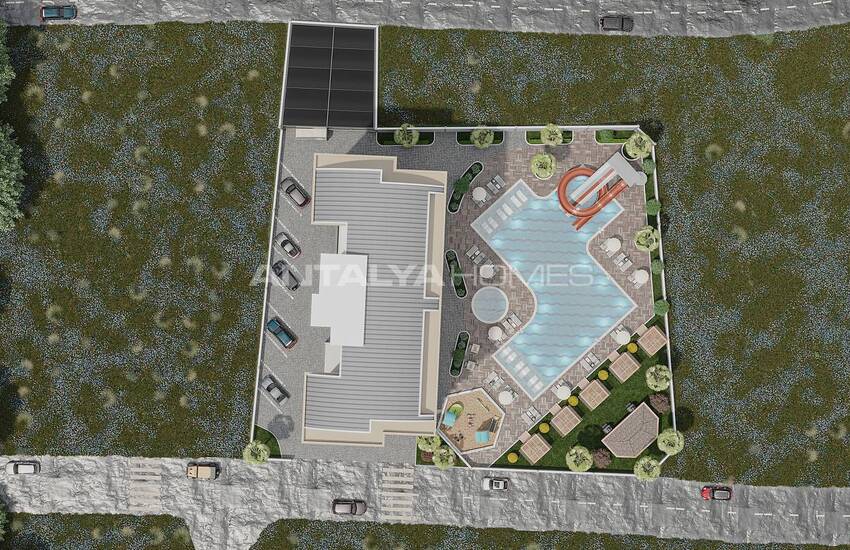 Alanya Woningen met Luxe Design in Centrum van Avsallar