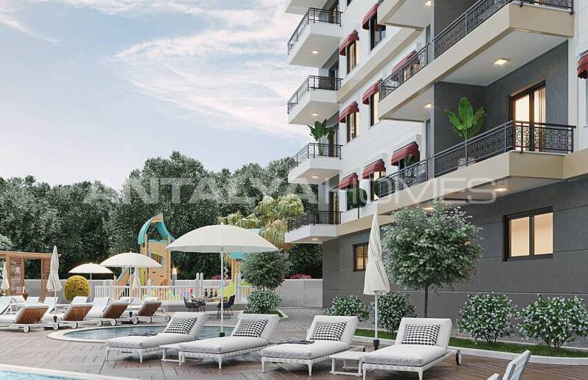 Alanya Woningen met Luxe Design in Centrum van Avsallar