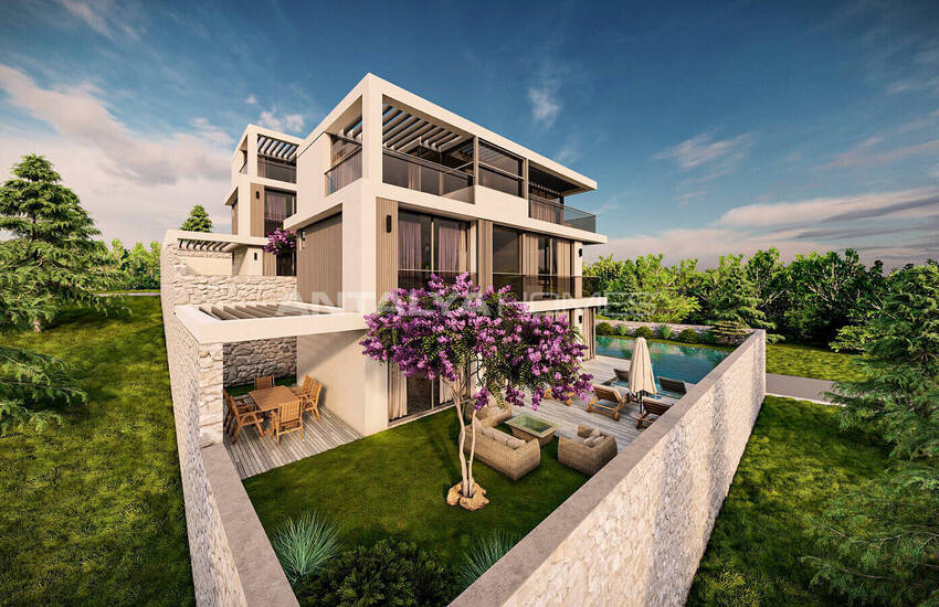 High Privacy House with Pool and Rich Amenities in Antalya Kalkan