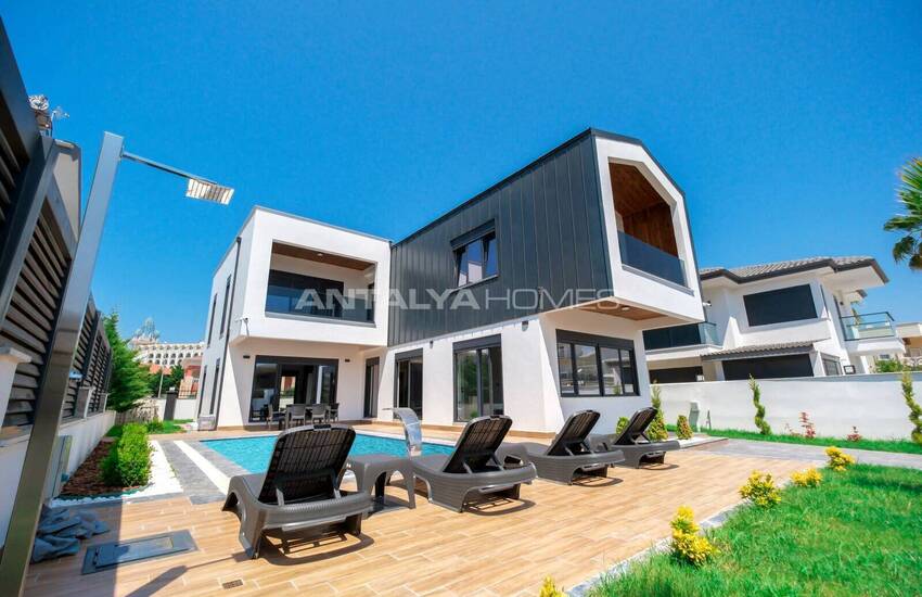 Fristående Hus till Salu nära Golfbana i Antalya Belek