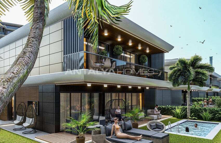 Detached Villas with Spacious Design in Antalya City Center