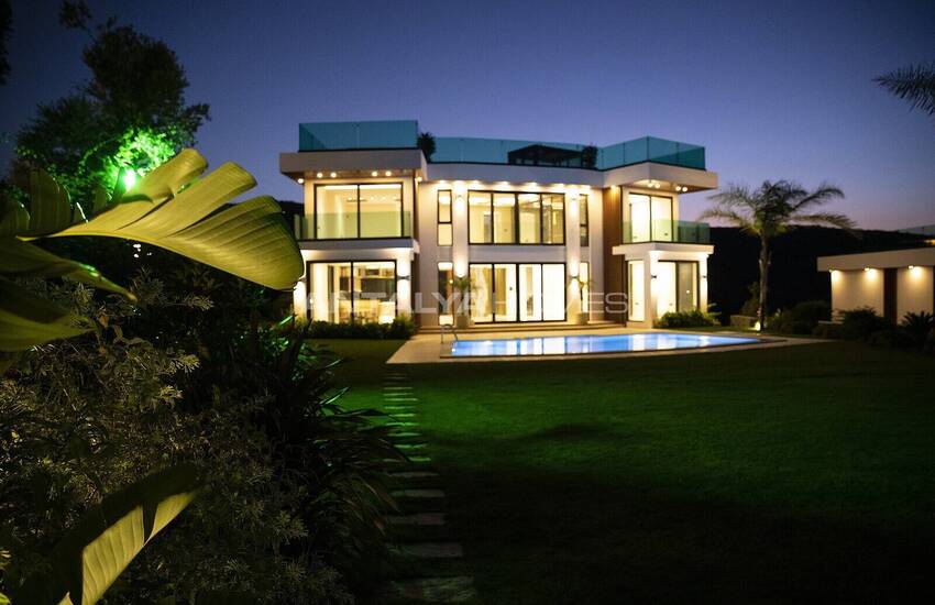 Luxe Detached Villas with The Sea and Nature Views in Bodrum