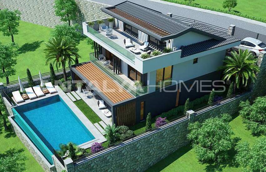 Muğla Fethiye'de Doğa İle İç İçe Havuzlu Müstakil Villa Muğla Fethiye'de Doğa İle İç İçe Havuzlu Müstakil Villa