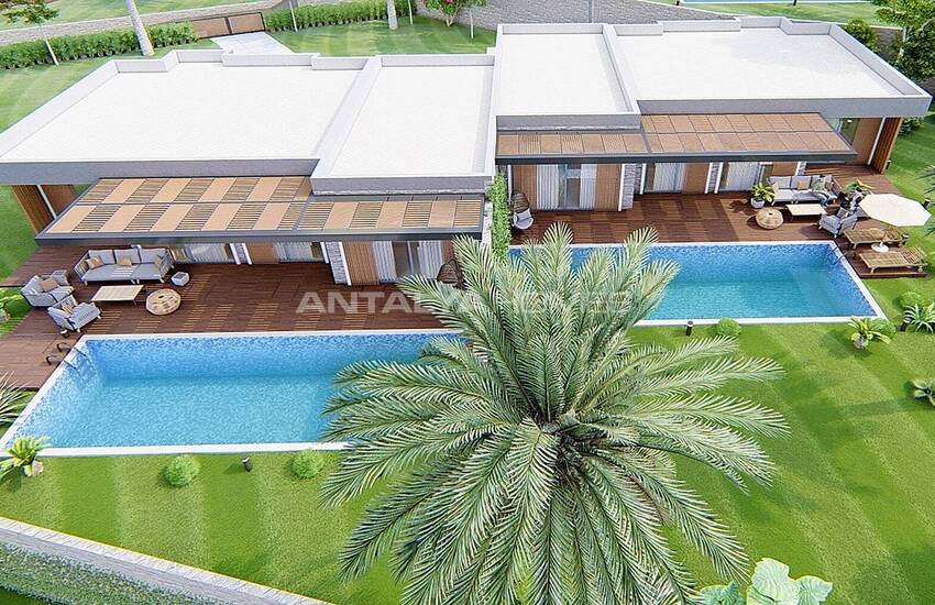 Lake and Nature View Villas in a Complex in Mugla Bodrum