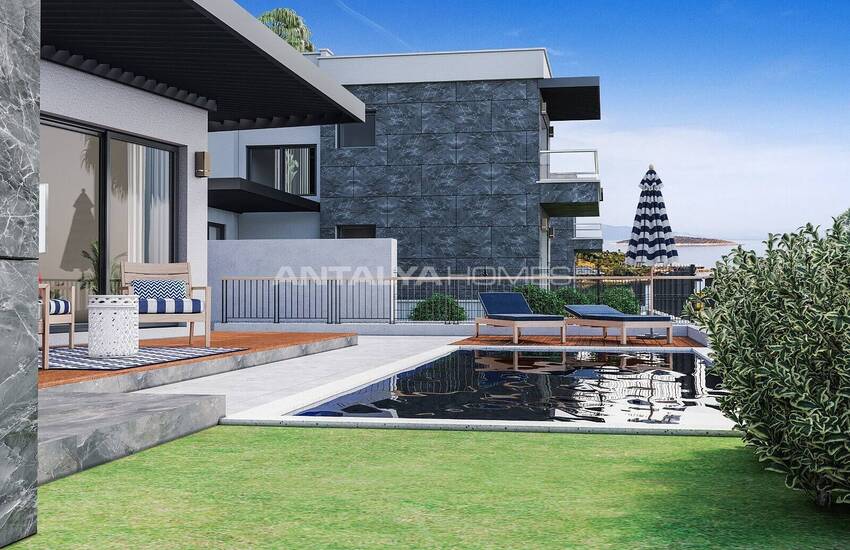 High-Quality Houses with Private Pools and Gardens in Bodrum