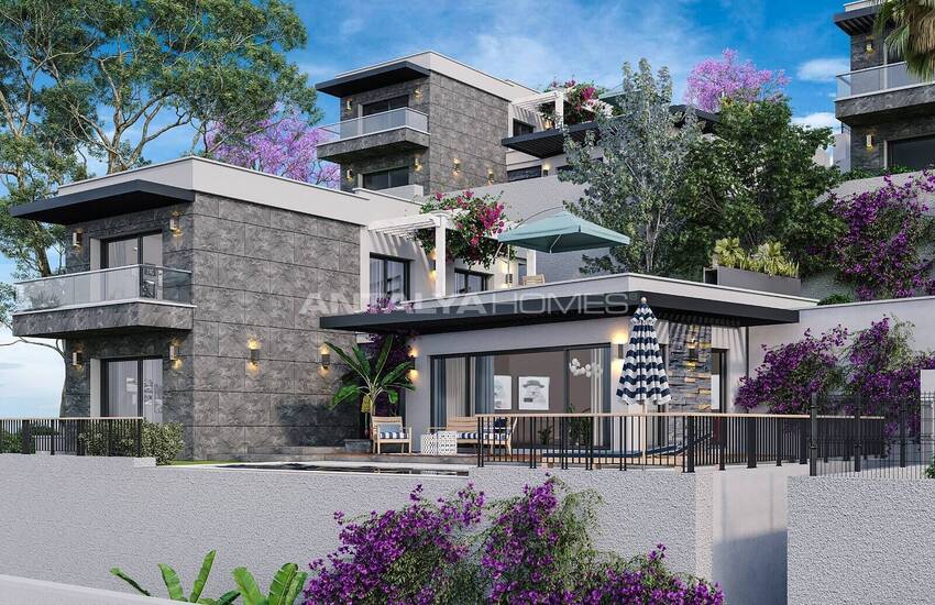 High-Quality Houses with Private Pools and Gardens in Bodrum