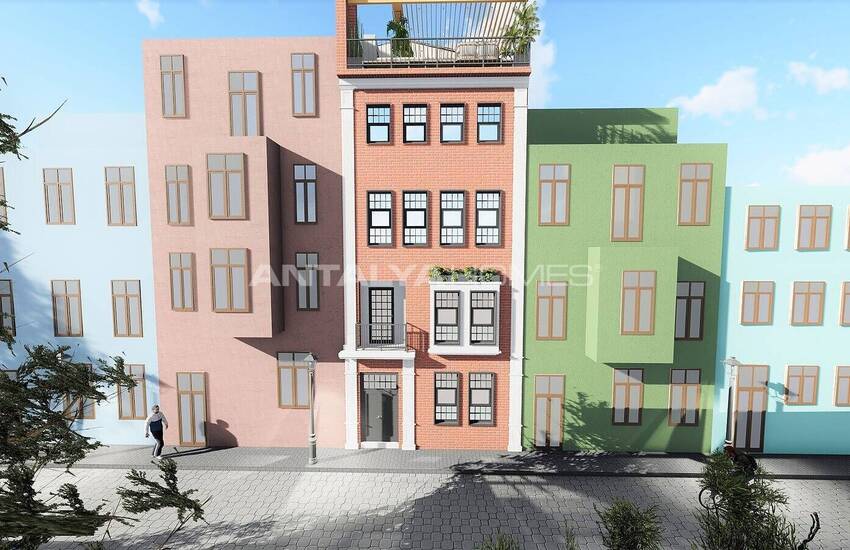 Renovated Building in Balat for Investment with Terrace