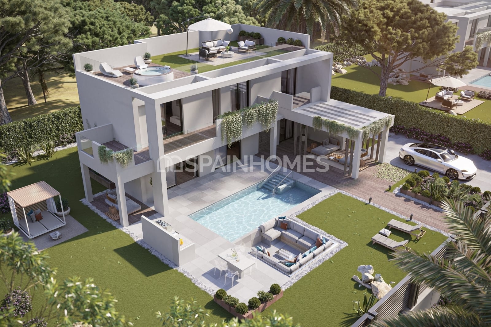 Off-Plan Detached Villas with Private Pools in Manilva Spain