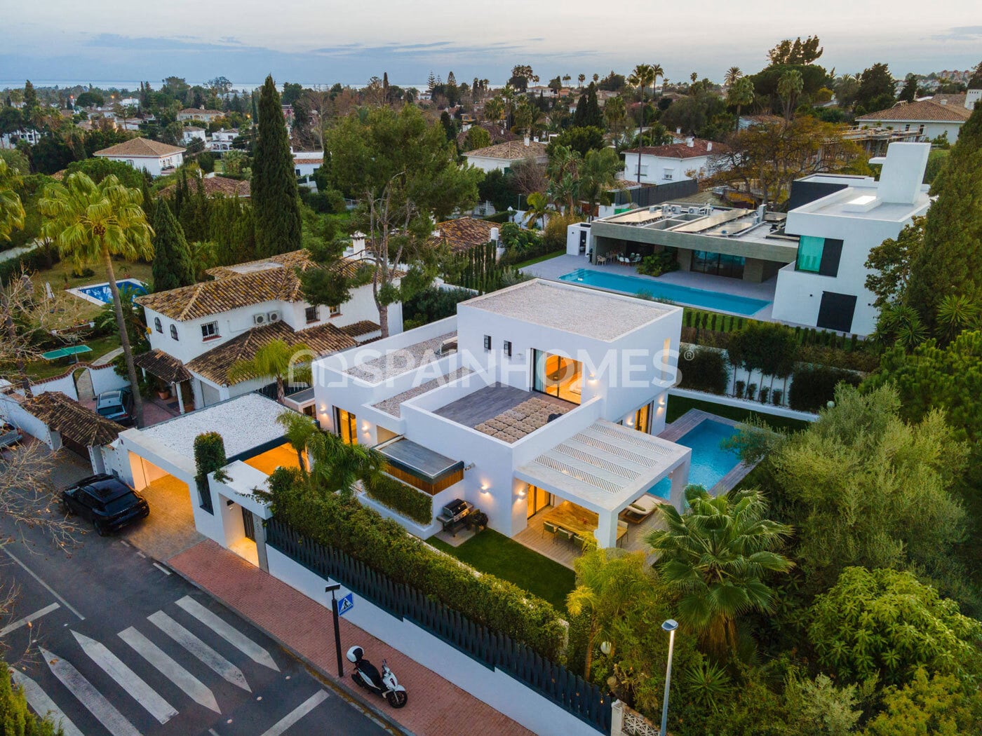 Geräumige Villa in bester Golflage in Marbella Spanien