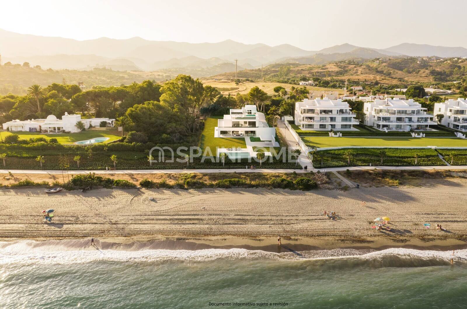 Exclusive Beachfront Villa on the Spacious Plot in Estepona