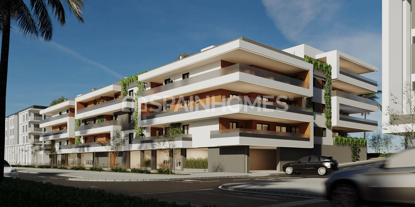 Lägenheter med Stora Terrasser och Hållbar Design i Marbella
