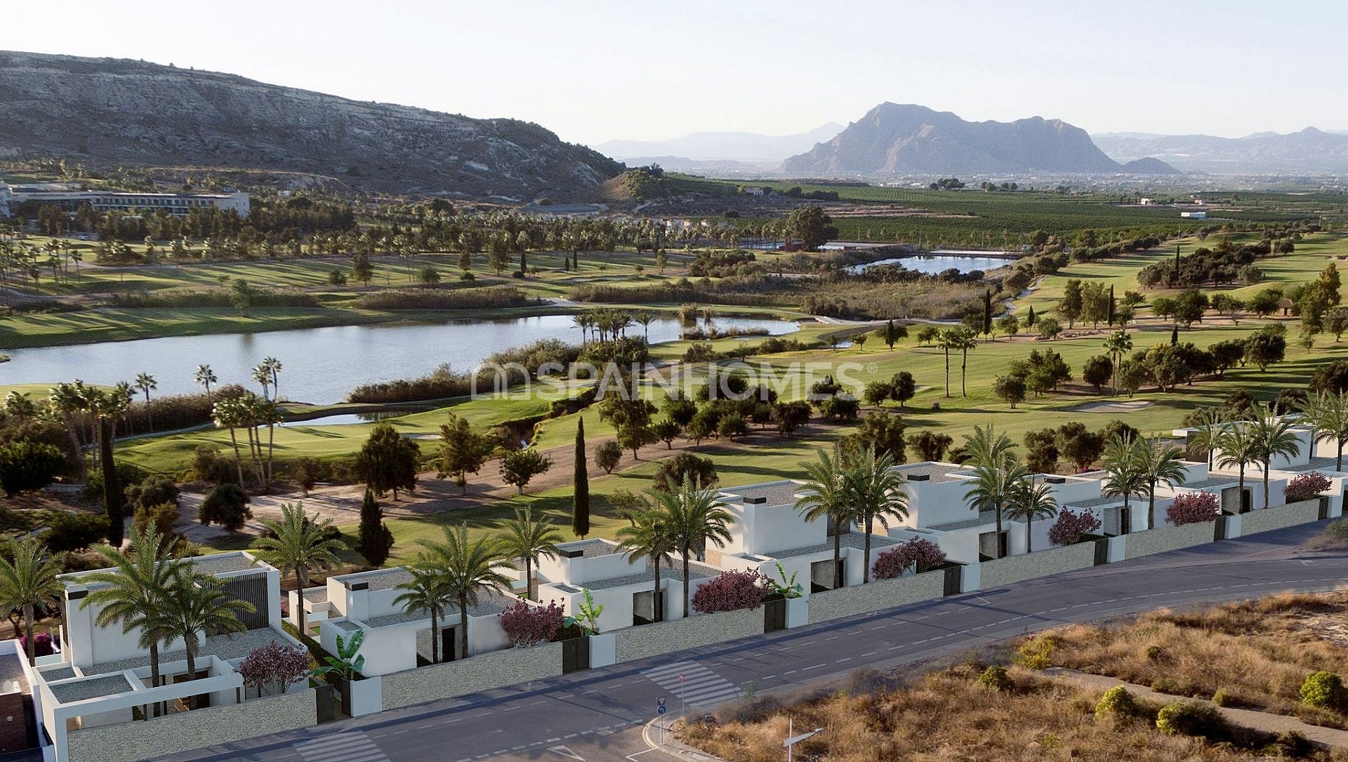 İspanya Algorfa'da Özel Havuzlu ve Bahçeli Villalar