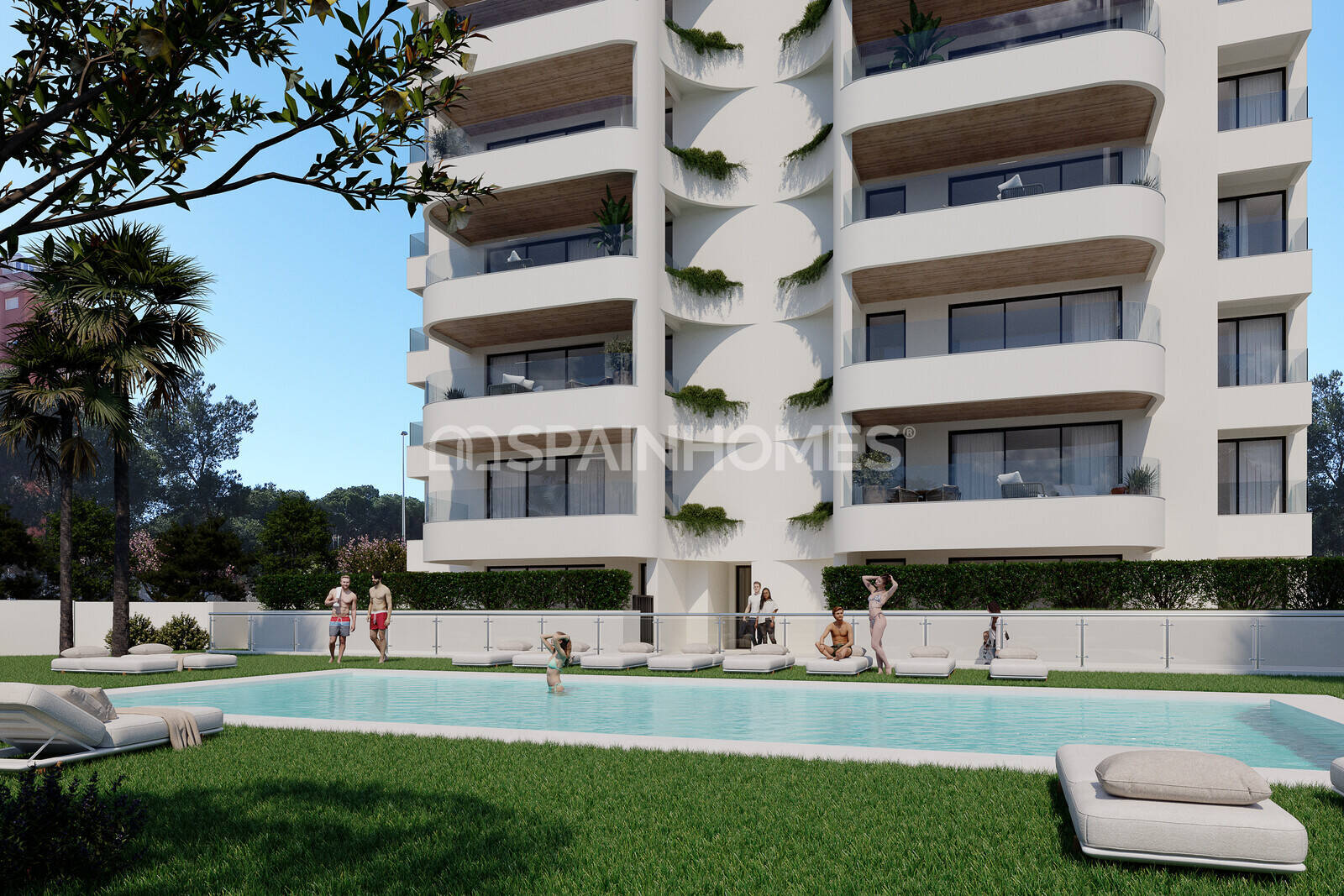 Sea View Apartments Near the Beach in Guardamar del Segura