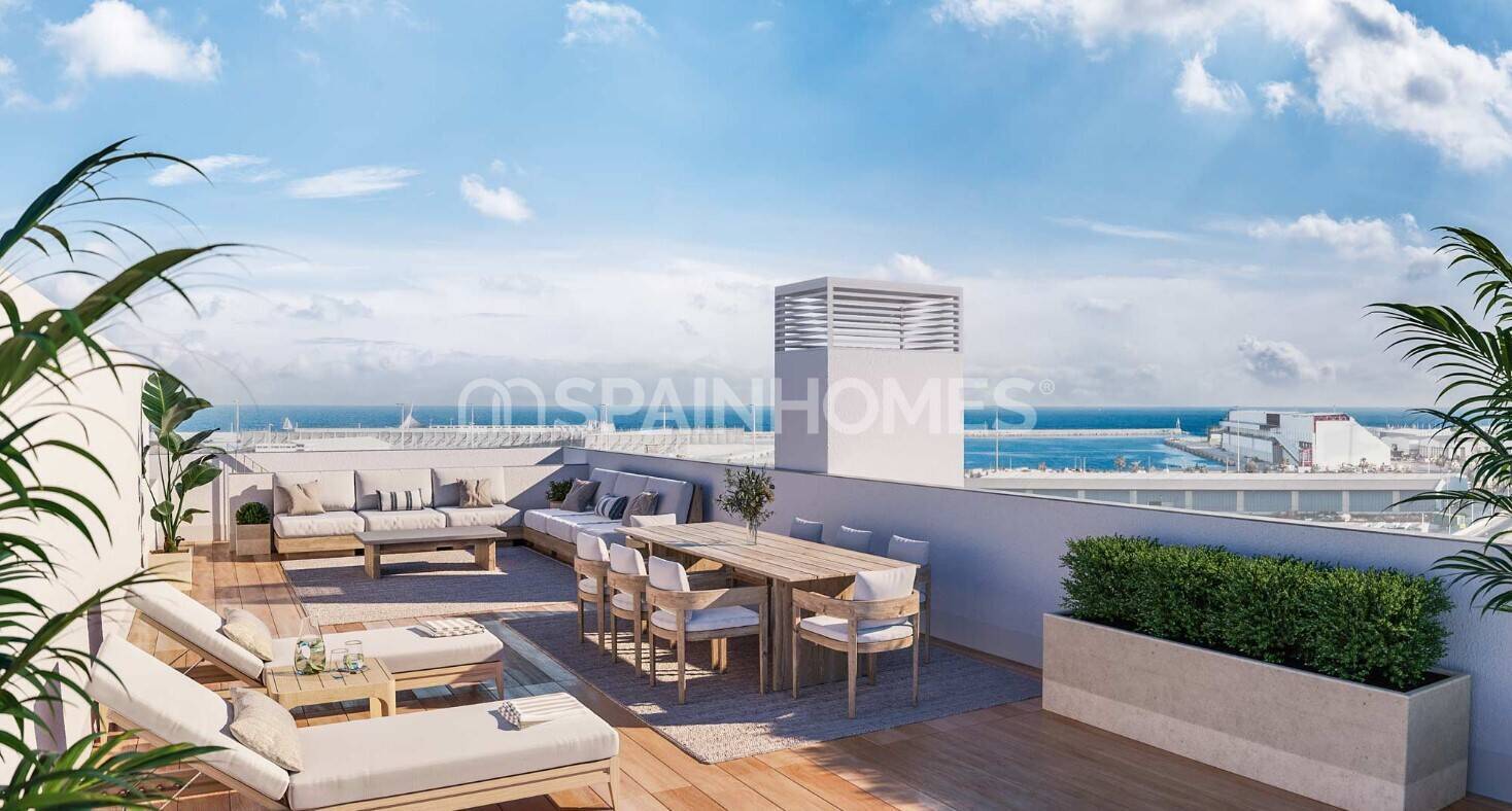 Centrally-Located Apartments with Sea Views in Alicante City