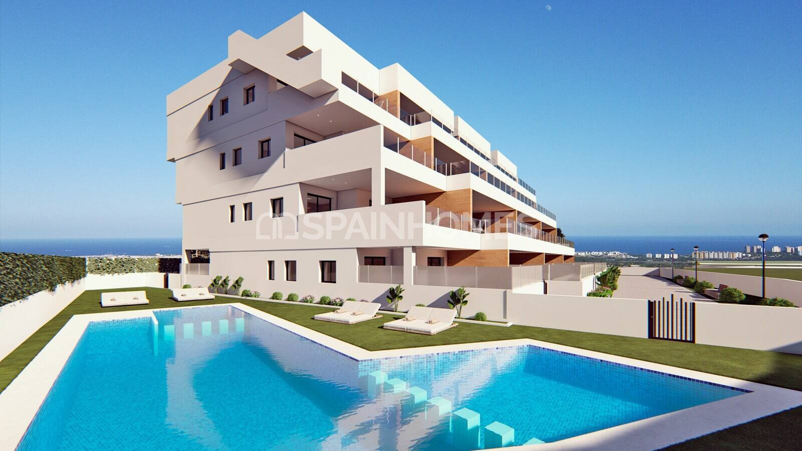 Contemporary Apartments with Large Terraces in Villamartin