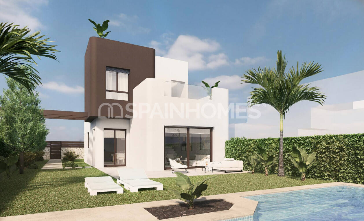 Pilar de la Horadada Costa Blanca'da Satılık Havuzlu Villalar
