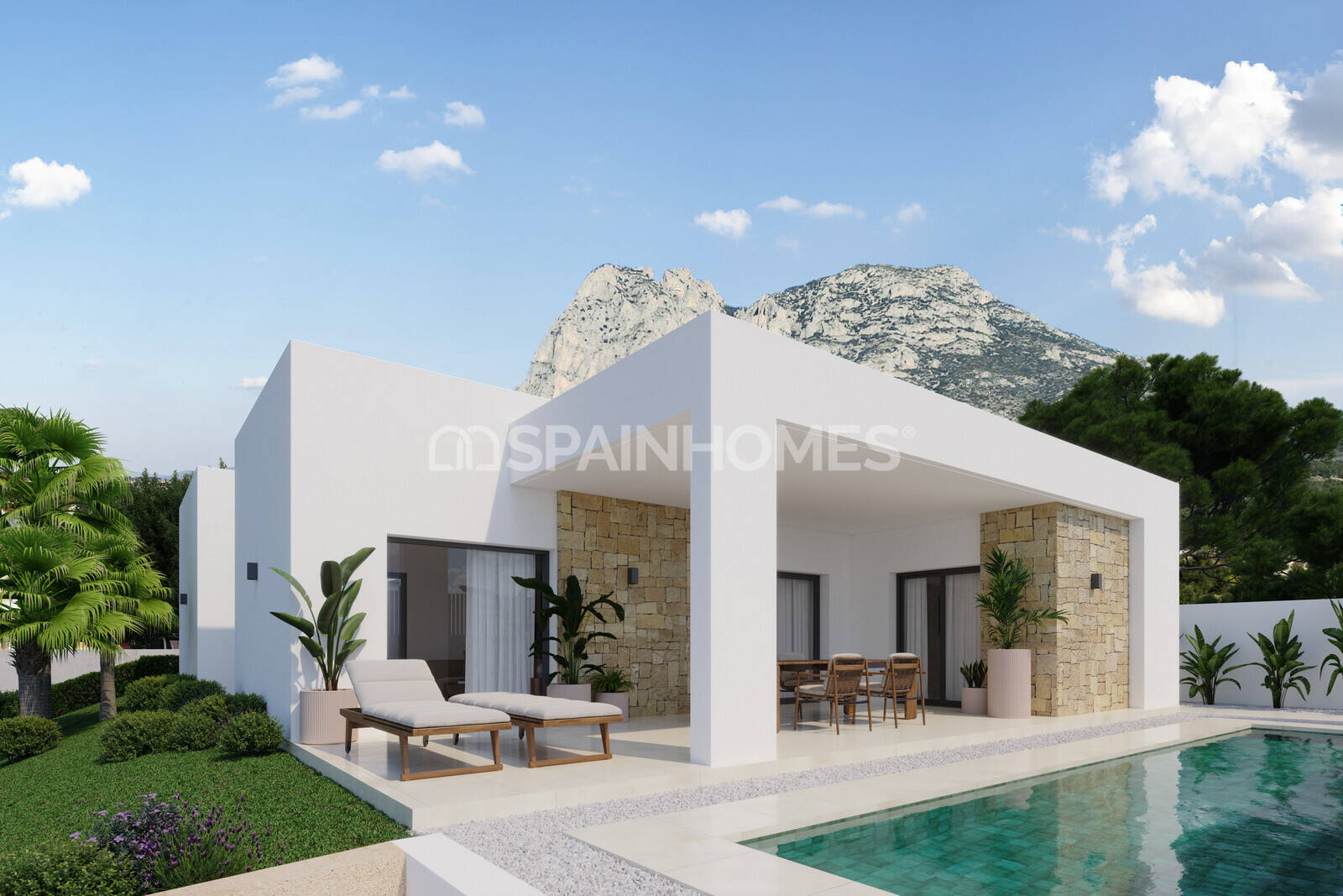 Different Layout Detached Villas for Sale in Finestrat