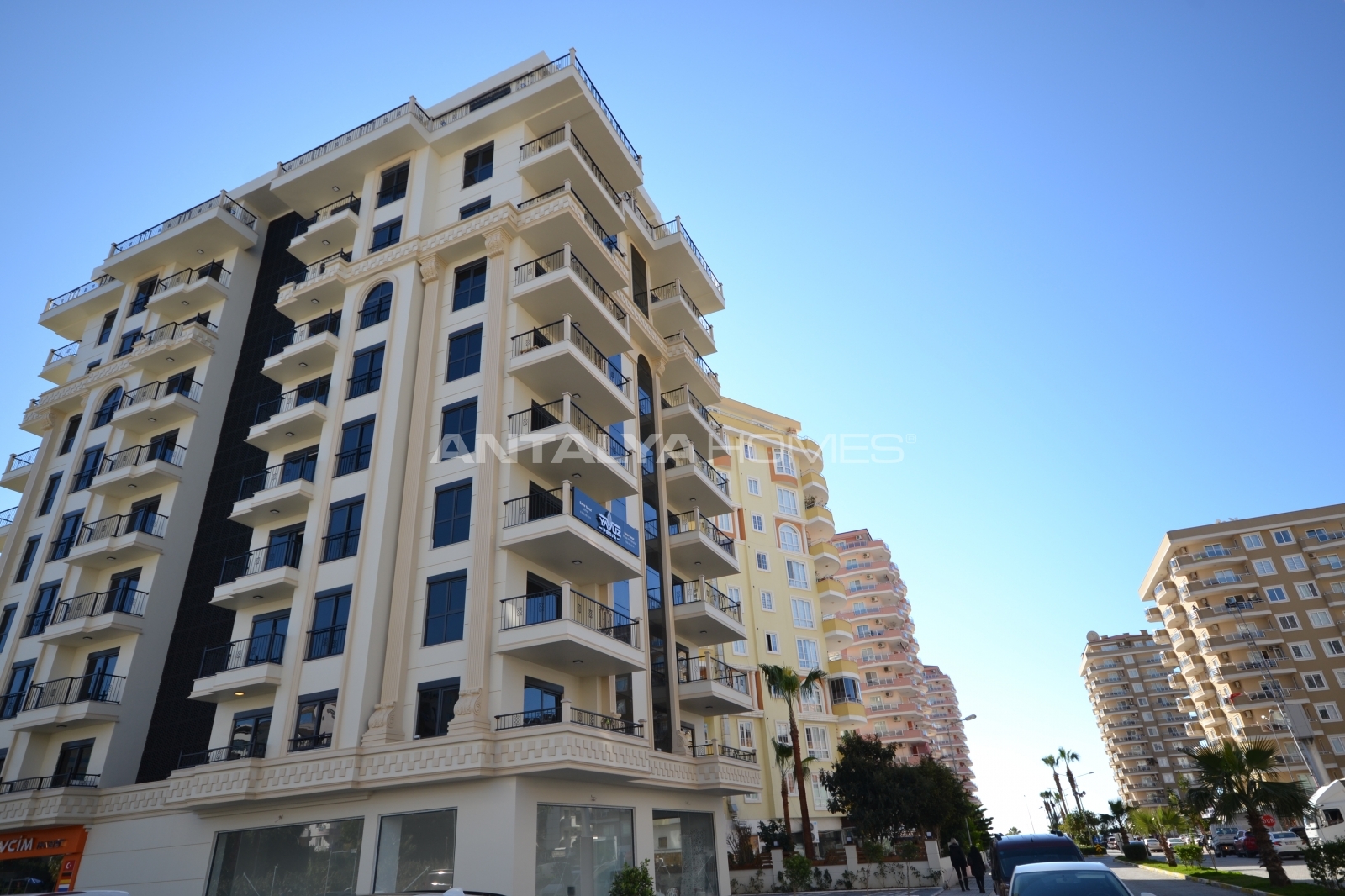 Wohnungen in Mahmutlar Alanya Umgeben von Annehmlichkeiten