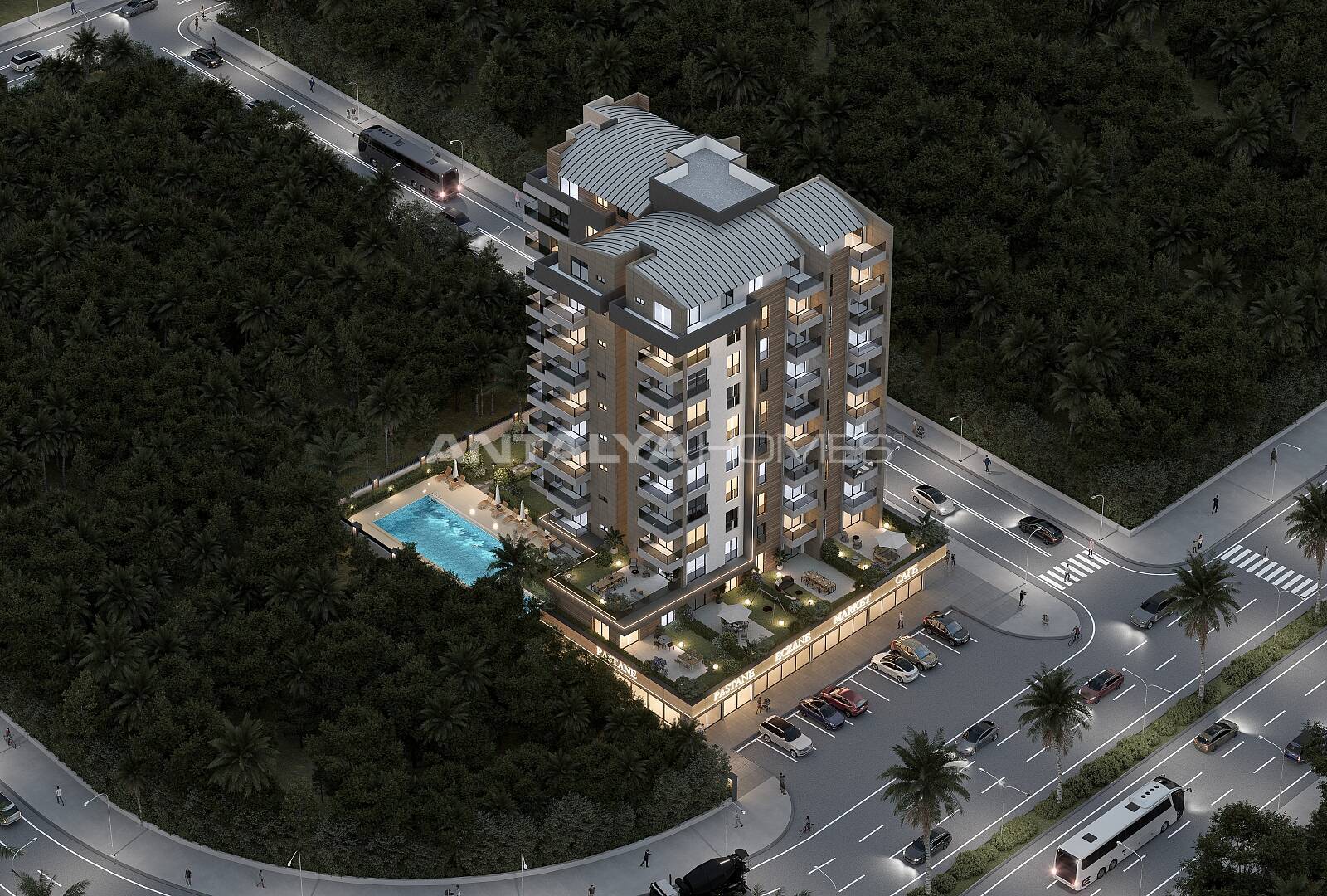 Real Estate in Antalya Altintas with Rich Facilities