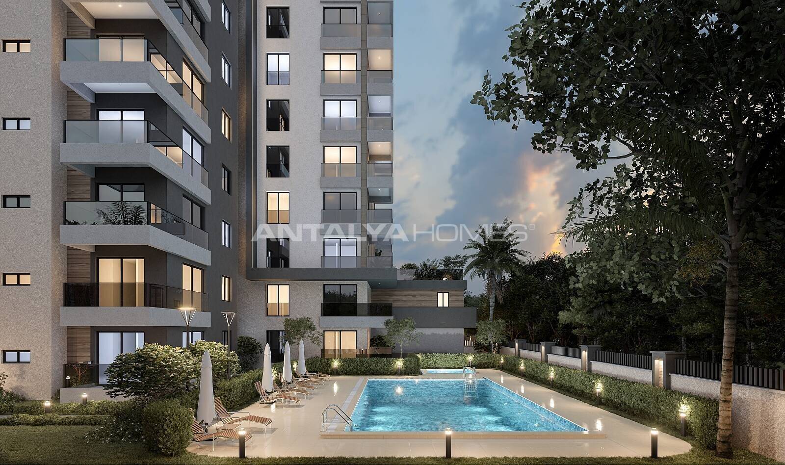 Real Estate in Antalya Altintas with Rich Facilities