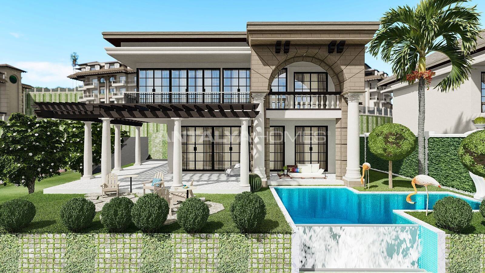 Luxe Villas in Complex with Hotel Concept in Alanya