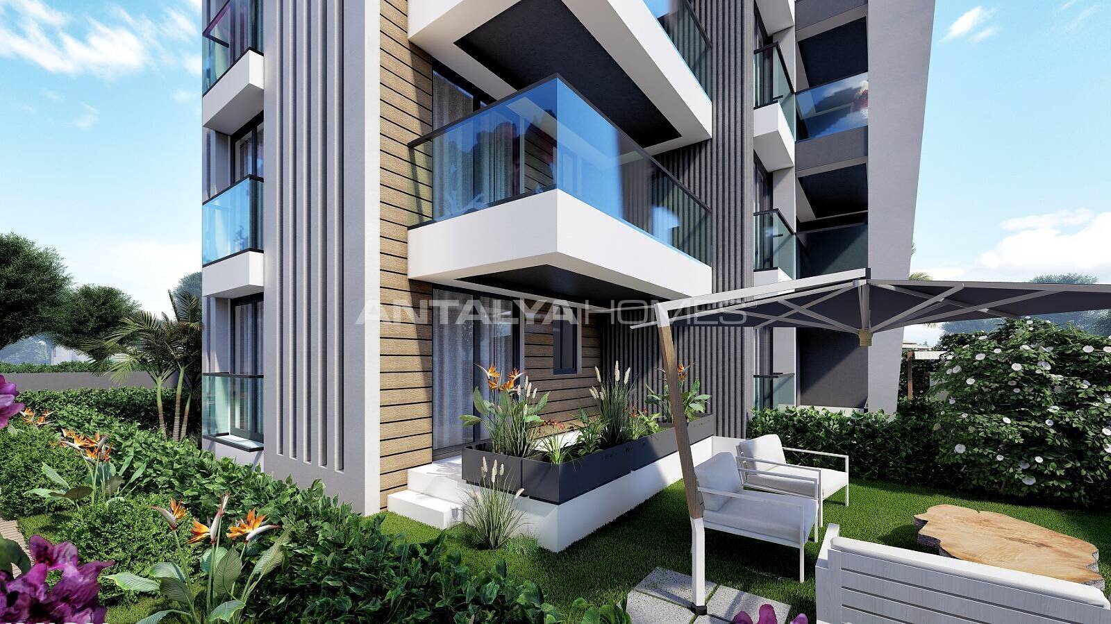 Investment Wohnungen im Komplex mit Pool in Antalya Altintas