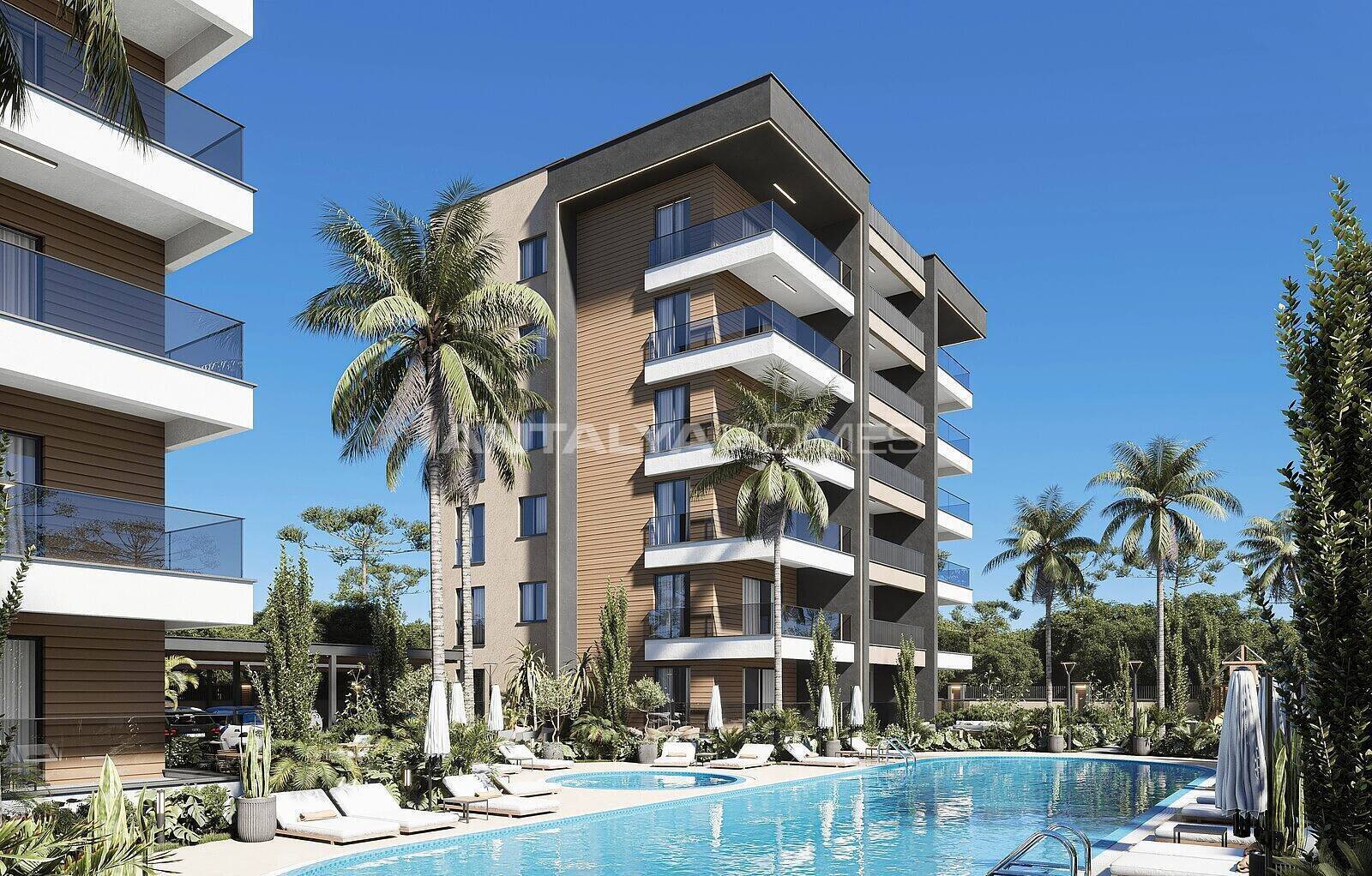 Immobiliers Près de la Route Principale à Antalya Altintas