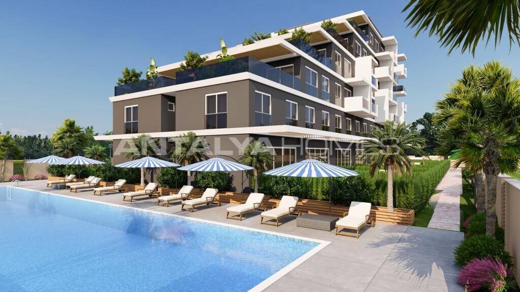 Investment Flats in a Complex in Altıntas Antalya