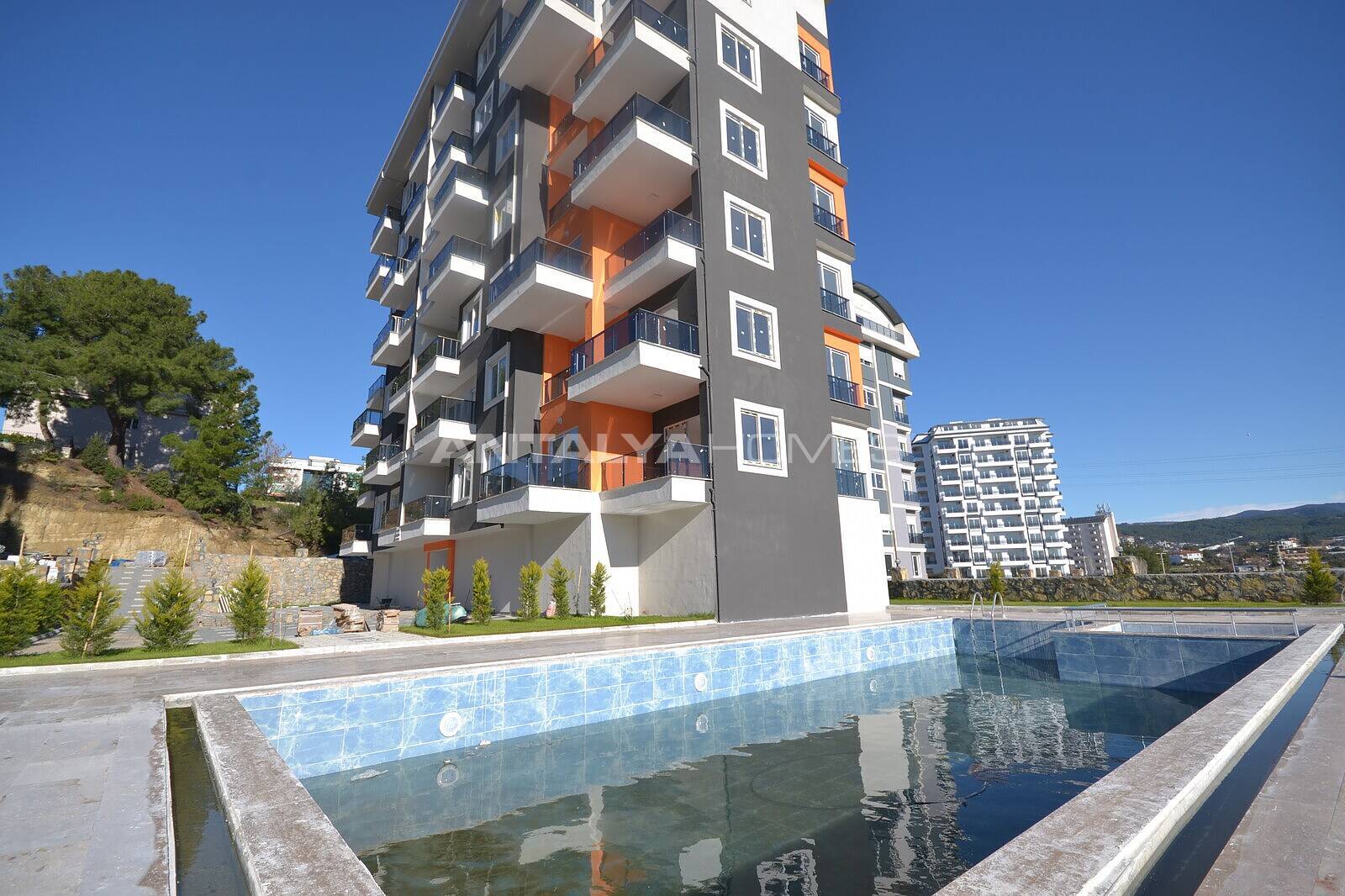 Luxe Sea View Apartment in the Center of Avsallar in Alanya