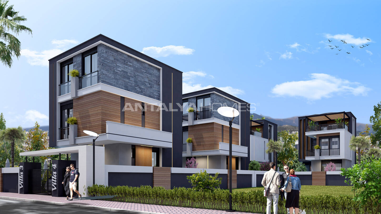 Luxury Villas with Private Pools and Hobby Garden in Antalya