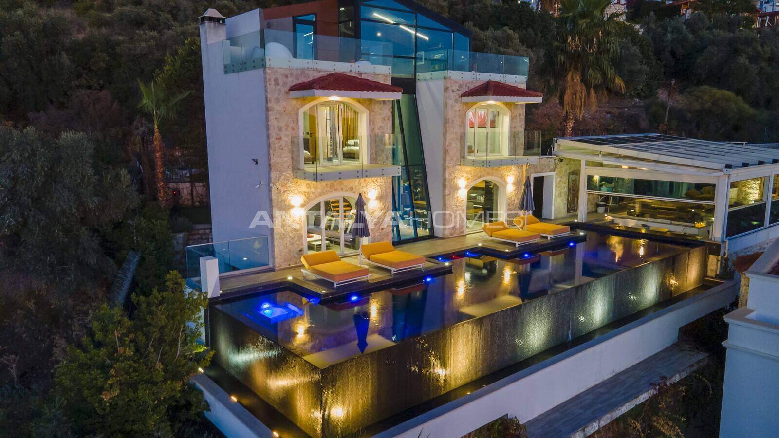 Special Design Villa with Infinity Pool in Kalkan Turkey