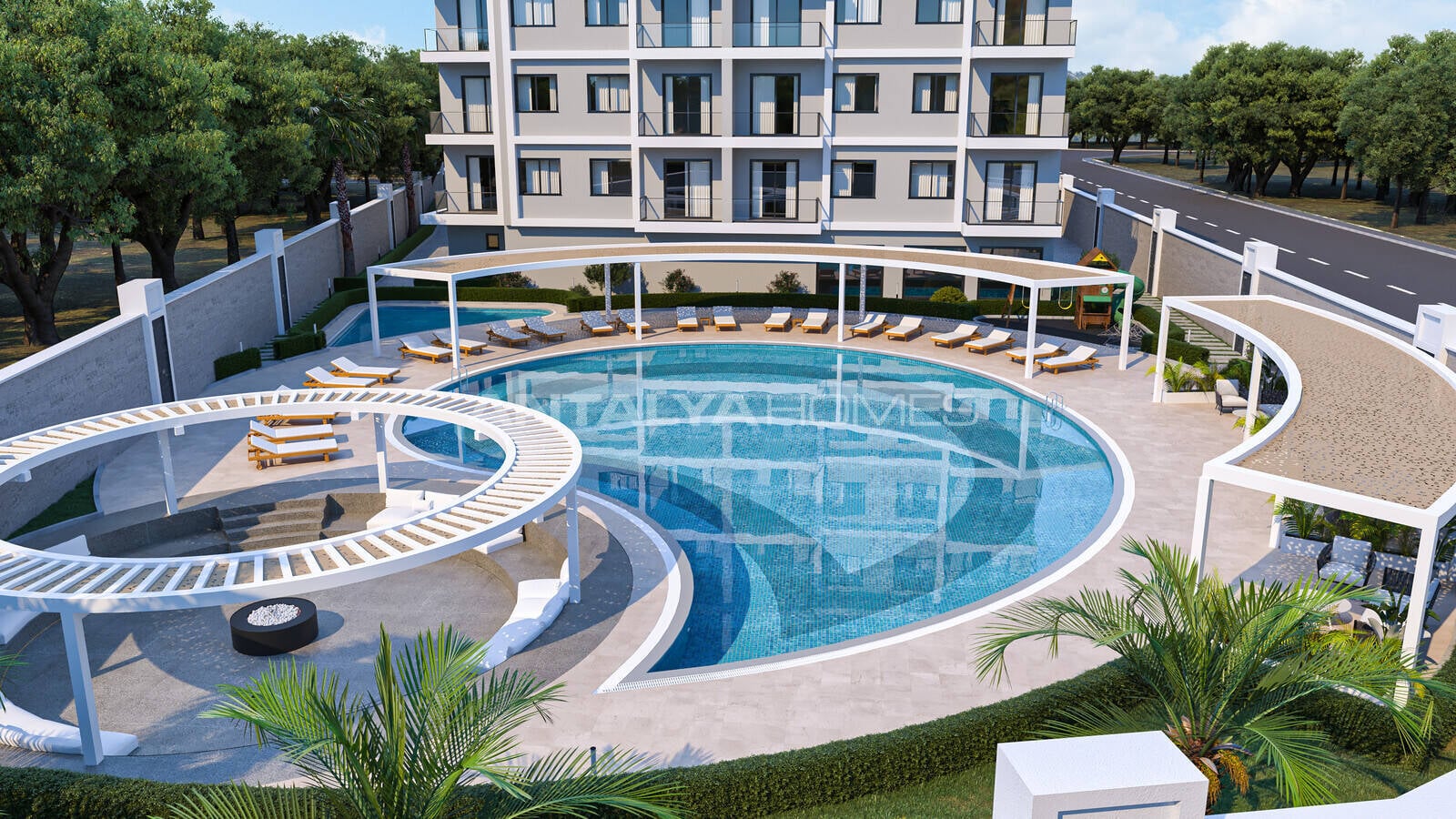 Sea-View Flats in a Complex with Pool in Alanya Oba