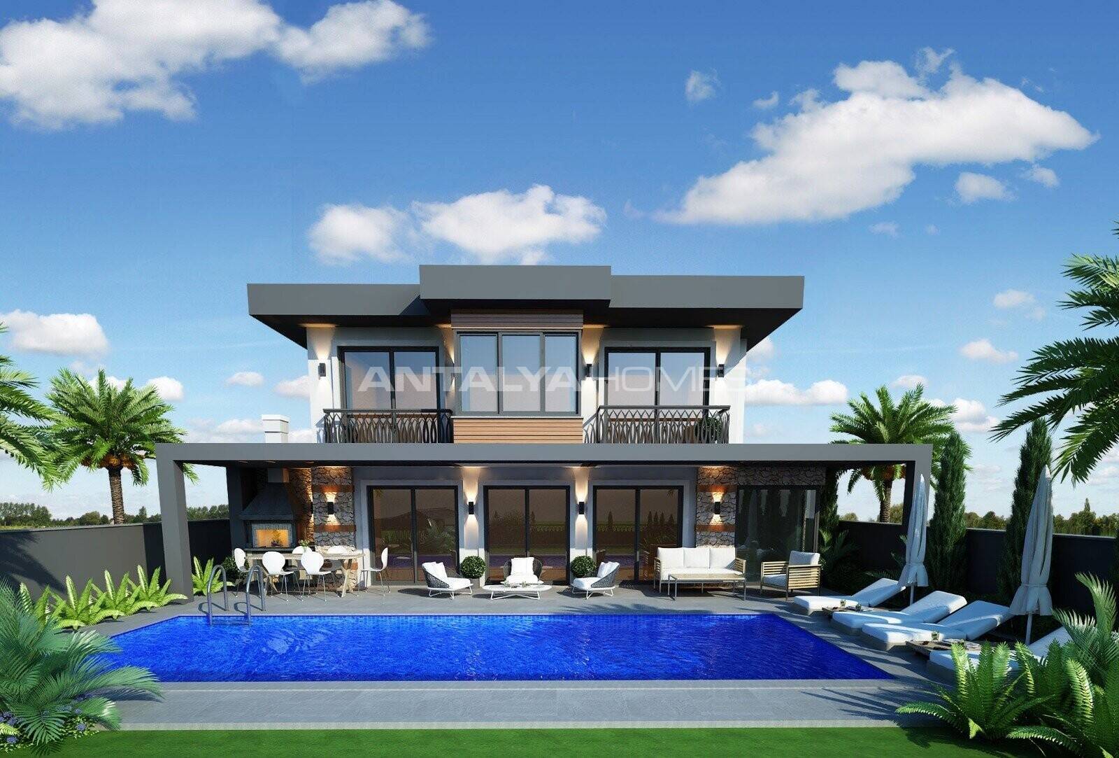 Fethiye'de Olanaklara Yakın 3 Yatak Odalı Villa