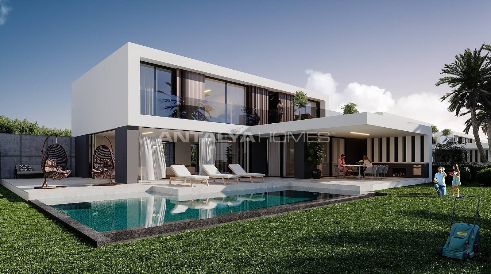 Villen am Meer mit ultra luxus Design in Nordzypern Girne