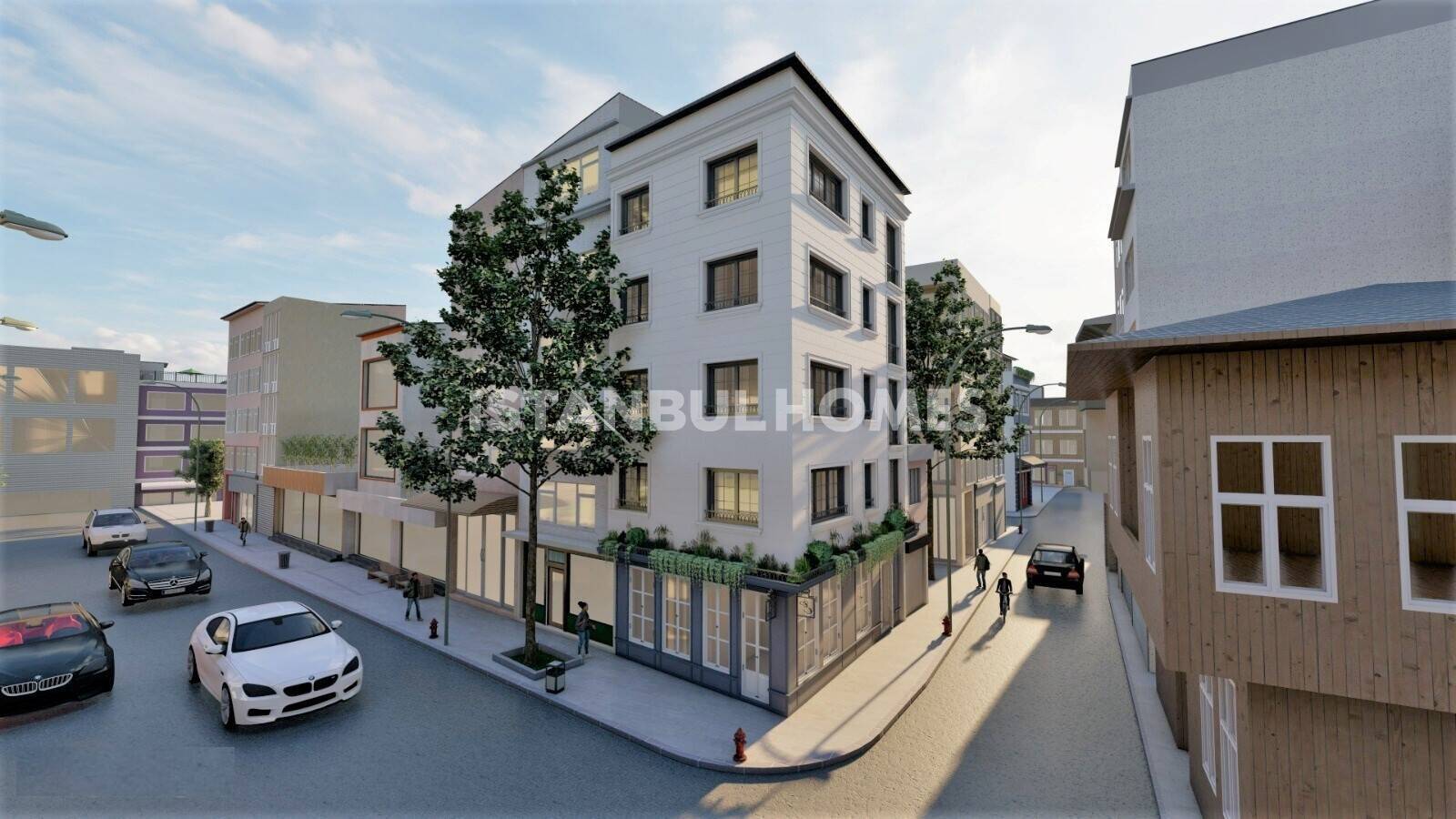 5-Storey Building 300 m from the Sea in Beyoglu Istanbul