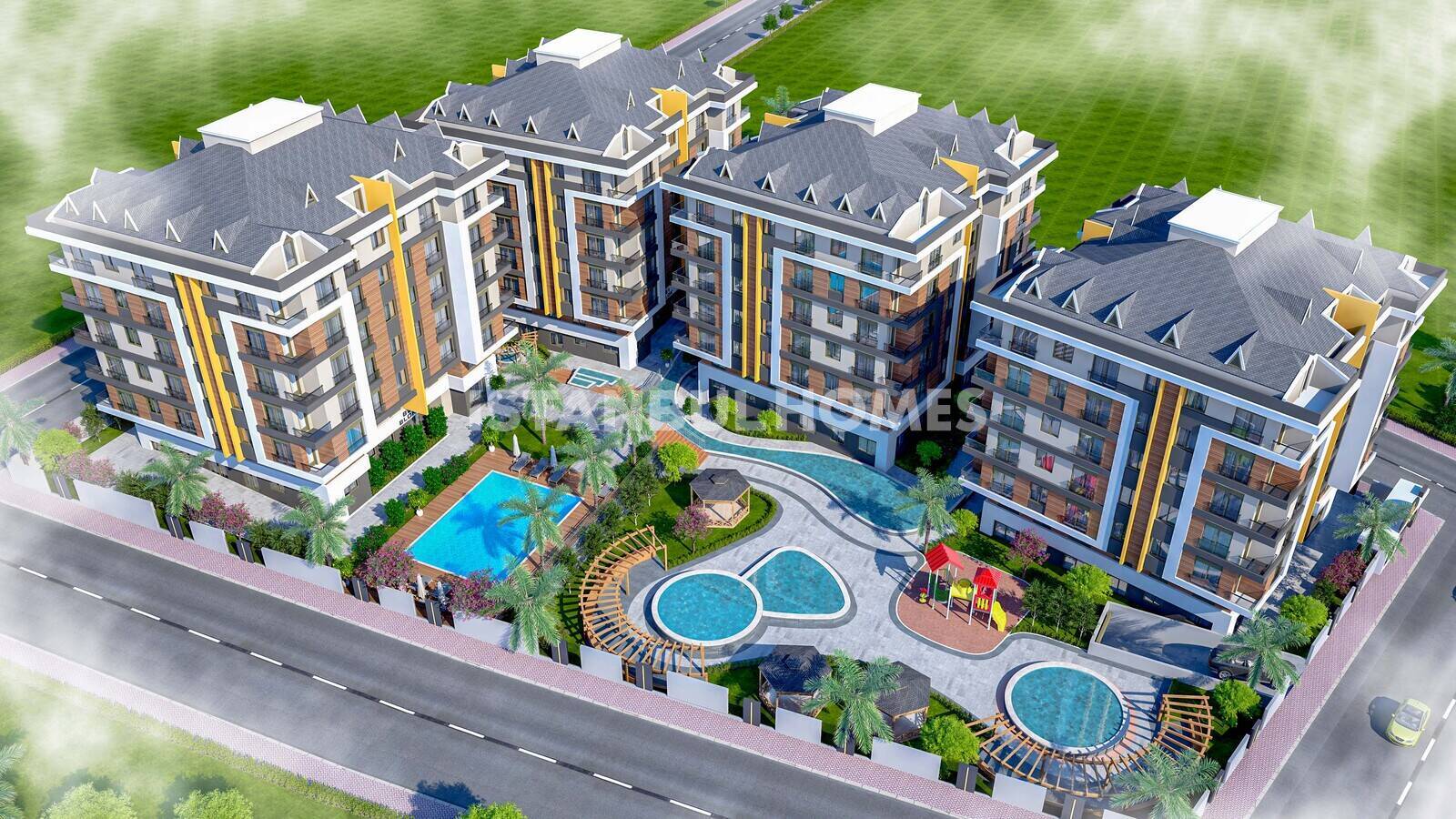 İstanbul Beylikdüzü'nde Zengin Özellikli Sitede Satılık Daireler