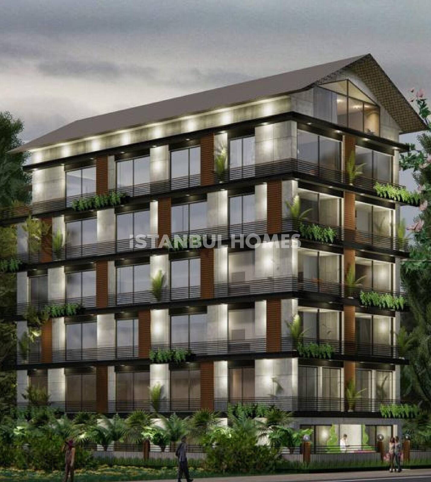 Flats in a Boutique Complex near the Sea in Beşiktaş İstanbul