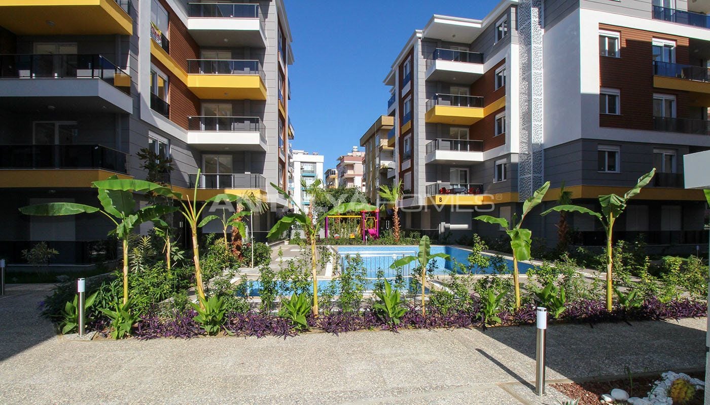 Modernly Designed Flats Close to the Center of Antalya