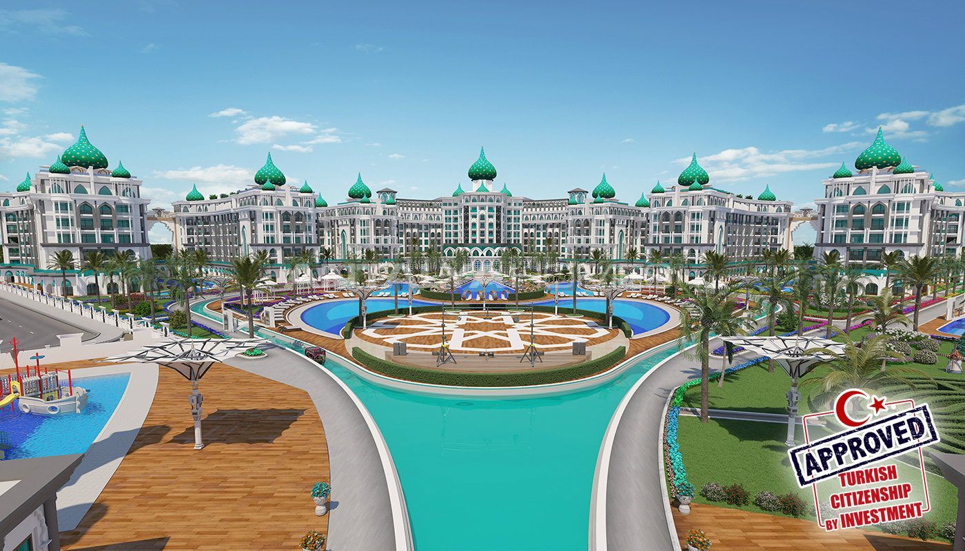 New-Built Apartments Near to the Magnific Beach in Turkler