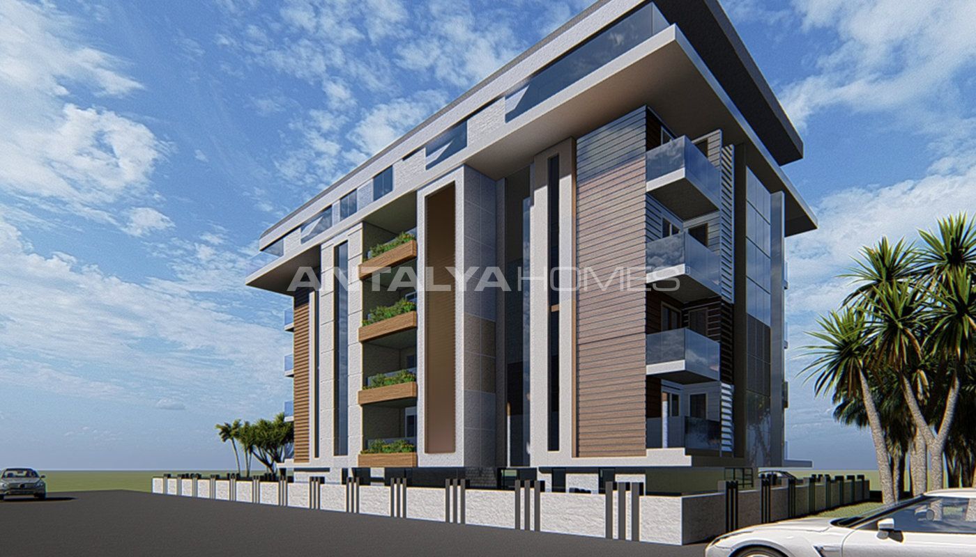 New Built Flats with Rich Complex Features in Alanya