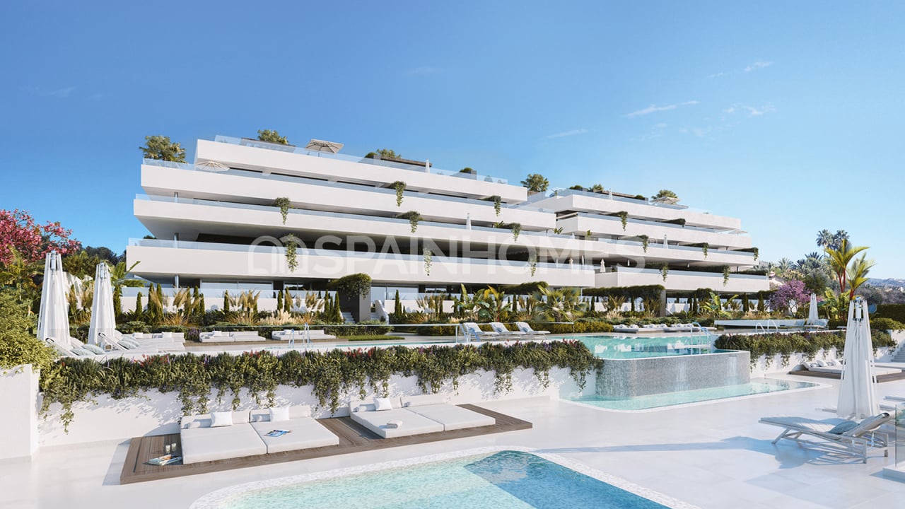 Specially Designed Apartments Overlooking the Sea in Estepona